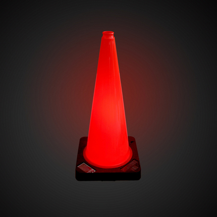 Traffic Cone With Led Solar Light, SE5326 - Pan Taiwan Enterprise Co,. Ltd.